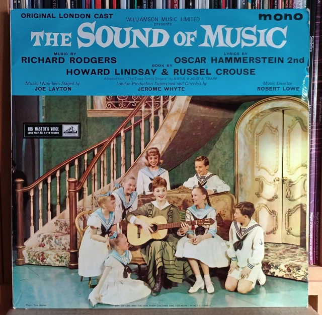 (34) &SOUND OF Music" Original London Cast - The Sound Of Music LP mono ...