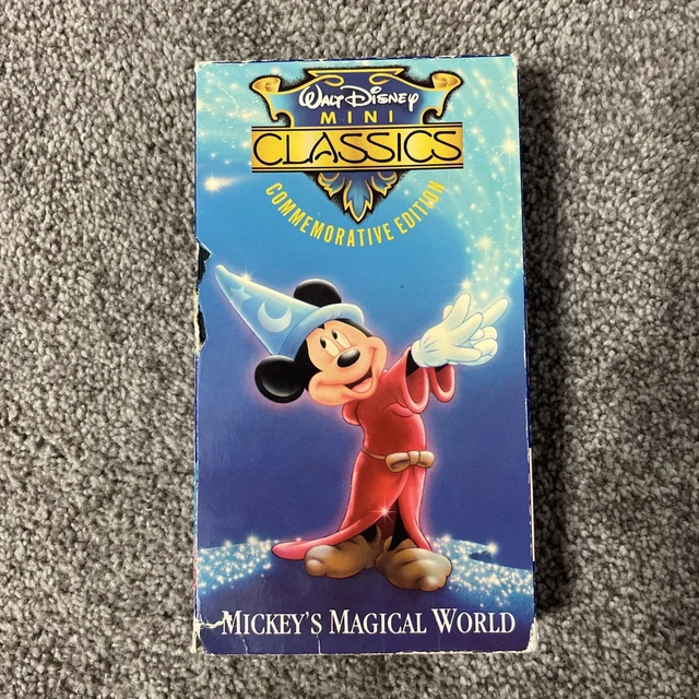 DISNEY'S MINI CLASSICS Mickey's Magical World - VHS - Commemorative ...