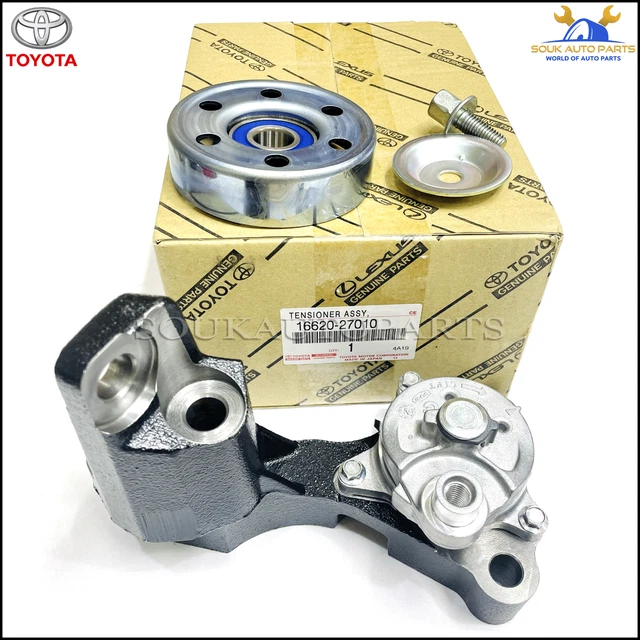 16620-27010 GENUINE TOYOTA TENSIONER ASSY, V-RIBBED BELT 1662027010 OEM ...