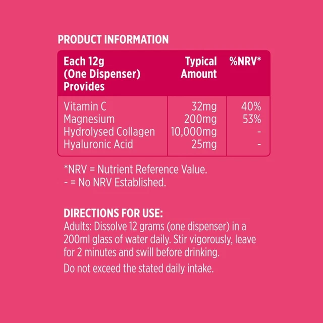 VITAWELL COLLAGEN TOTAL Beauty Powder 200g - Lemon Flavour (BBE: 06/ ...