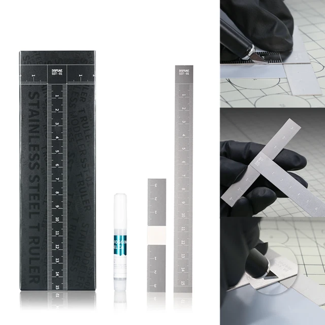 STAINLESS STEEL PRECISION Marking Ruler T Type Model Scriber Measuring ...