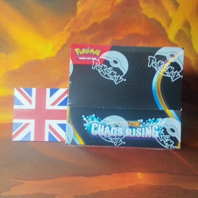 POKÉMON MEGA EVOLUTION: Chaos Rising Sealed Booster Box English EUR 216 ...