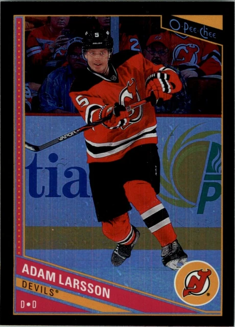2013-14 O-PEE-CHEE BLACK Rainbow #296 Adam Larsson /100 EUR 13,13 ...