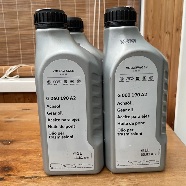 GENUINE VAG GROUP Gearbox Oil G060190A2 £45.00 - PicClick UK