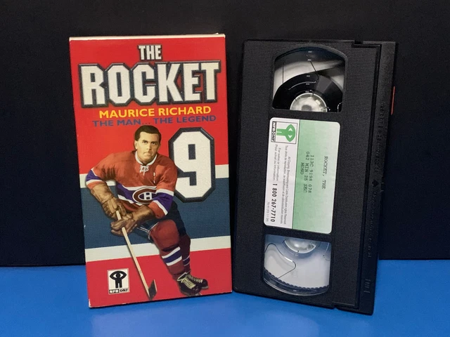 VHS THE ROCKET Maurice Richard The Man The Legend (NFB, 1998) Drama $15 ...