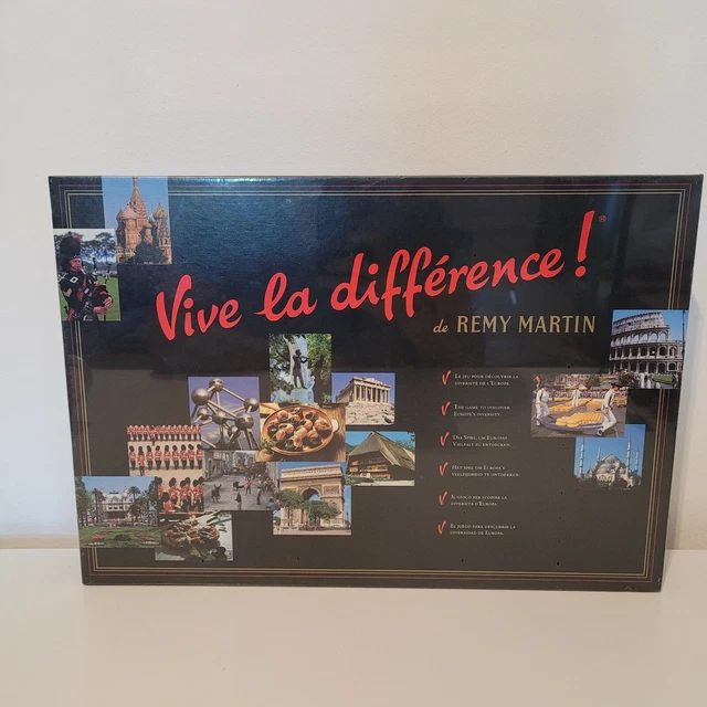 VIVE LA DIFFERENCE vintage by Remy Martin board game Ravensburger 1992 $35.98 - PicClick AU
