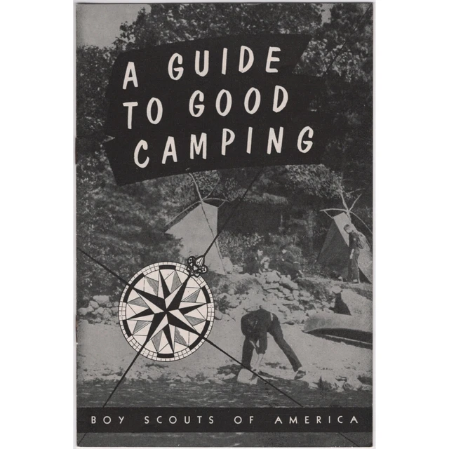 VTG. 1953 BOY Scouts Brochure Booklet BSA Guide to Good Camping ...