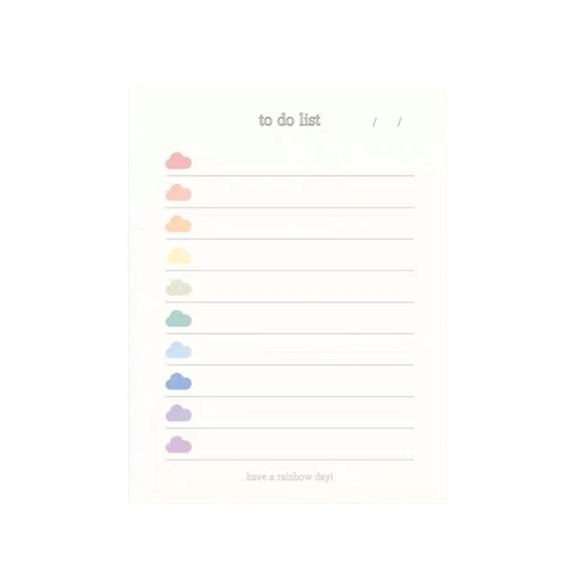 MINI TO-DO-LIST DAILY Schedule Book Weekly Monthly Planner Memo Pad 50 ...