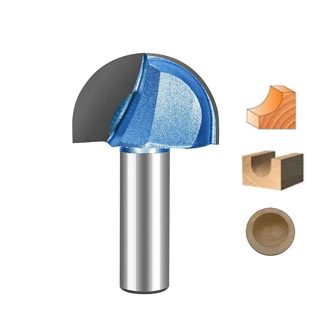 COVE BOX ROUTER Bit CNC Bit Round Bottom Industrial Grade Quality $18. ...