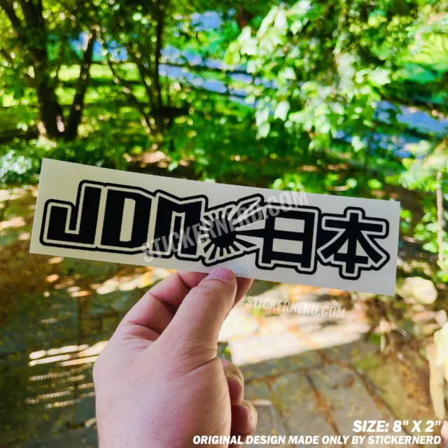 Jdm Japanese Sticker Vinyl Car Decals Window Decal Japan Jdm