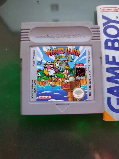 JEU NINTENDO GAME Boy : Super Mario Land 3 Wario Land FAH G36 AVEC ...