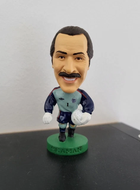 DAVID SEAMAN CORINTHIAN Repaint, England Goalie Away Kit 2002 £14.99 ...