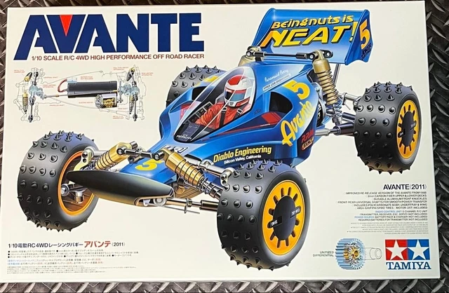 TAMIYA 1/10 RC Avante 2011 Electric Off-Road Car Kit ITEM58489 ...