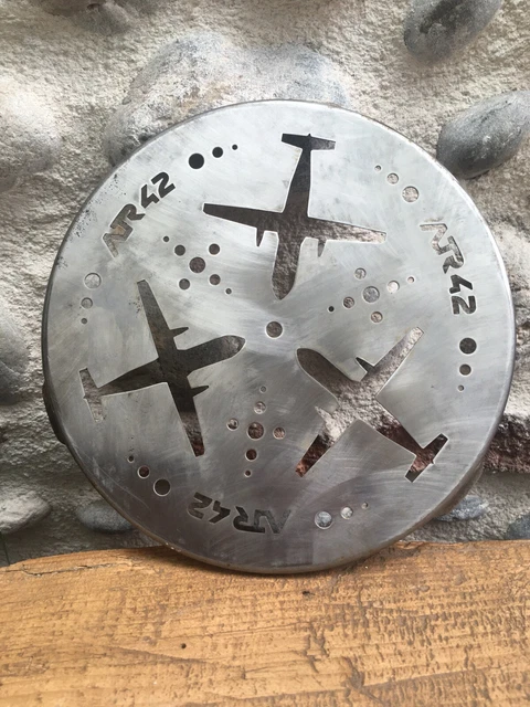 PIÈCE AÉRONAUTIQUE AVION Capot Atr42 Atr 42 En Inconel Acier Inox Ugine ...