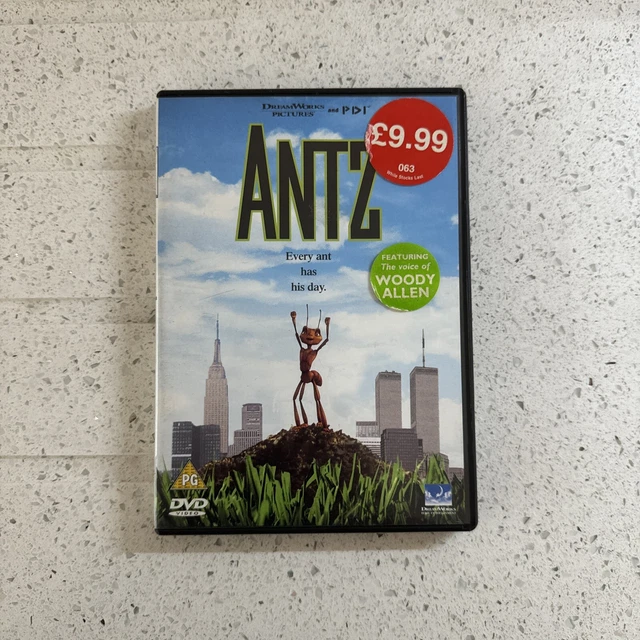 ANTZ (DVD, 2001) - DREAMWORKS PICTURES - Woody Allen £1.50 - PicClick UK