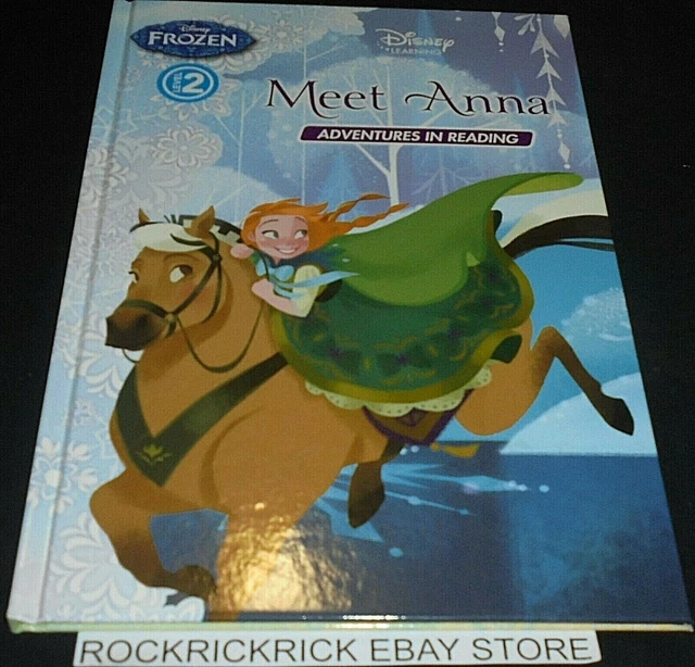 DISNEY FROZEN MEET Anna Adventures In Reading (Level 2 Learning) $5.00 ...