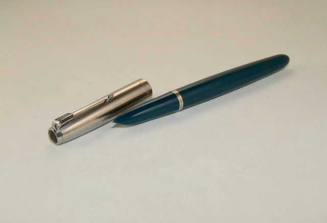 VINTAGE PARKER 51 Classic Mk 1 Fountain Pen - Superb & Fully Working ...