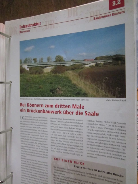 DAS WAR DIE DR Bauwesen 3.2 Saalebrücke Könnern EUR 4,66 - PicClick DE