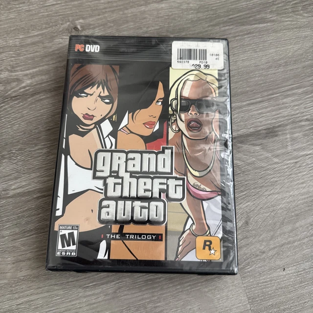 2009 GRAND THEFT Auto The Trilogy PC DVD-Rom 5-Discs NEW £77.44 ...