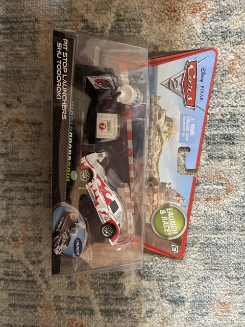 MATTEL DISNEY PIXAR Cars 2 Shu Todoroki Pit Stop Launcher NEW in BOX ...