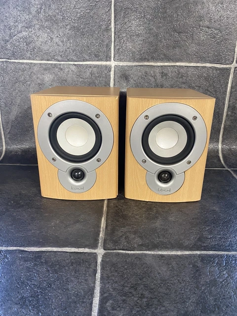 DENON MISSION SPEAKERS SCM51 - 2 Way Reflex 75W - 6 Ohms - Tested ...