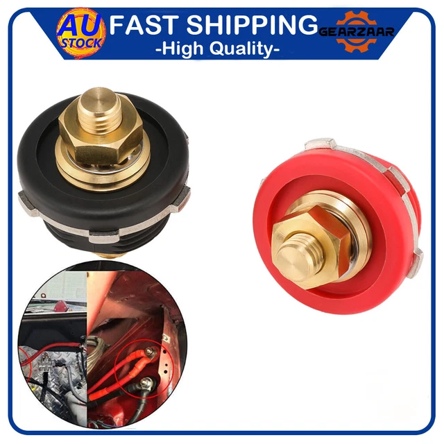 RV/TRUCK 3/8-STUD BOAT Battery Terminal Bulkhead Feed-Thru Panel ...