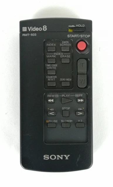 SONY RMT-503 - Video 8Mm - Remote Control - Telecomando - Funzionante ...