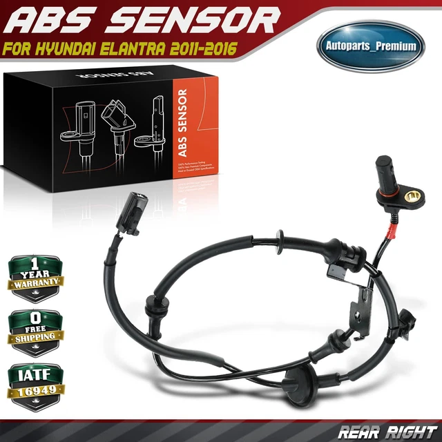 REAR RH ABS Wheel Speed Sensor for Hyundai Elantra 2010-2013 2015-2016 ...