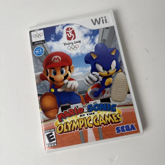 MARIO & SONIC at the Olympic Games (Nintendo Wii) Complete w/ Manual ...
