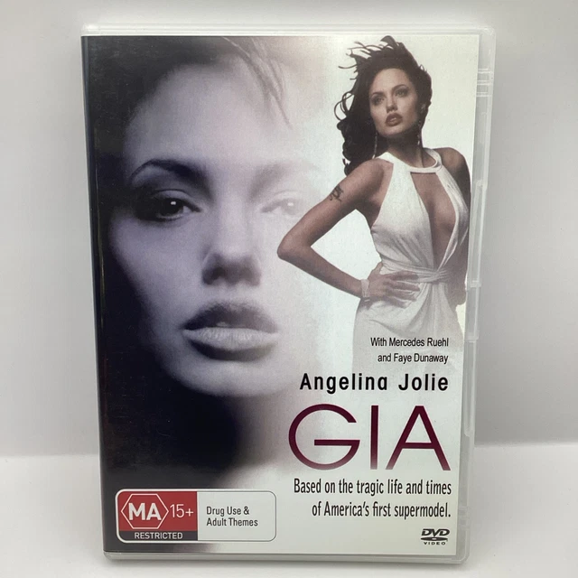 GIA (DVD) ANGELINA Jolie - Region 4 - free postage (B4) $12.95 ...