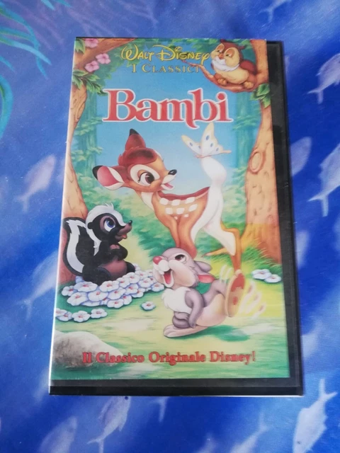 BAMBI VHS ORIGINALE WALT DISNEY EUR 50,00 - PicClick IT