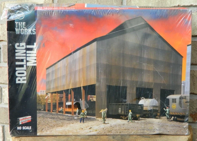 WALTHERS CORNERSTONE HO Scale USS The Works Rolling Mill (AS-IS, Read ...