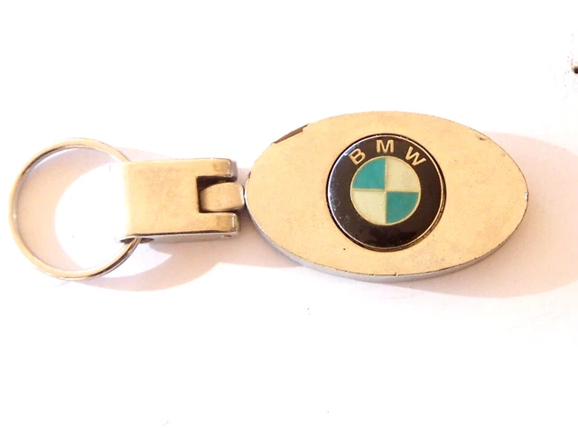VINTAGE BIB STILLWELL Bmw Car Dealership Owner Customer Metal Key Chain ...