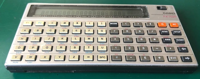 CASIO FX-702P - Calculatrice Scientifique Programmable - BASIC - Pocket ...