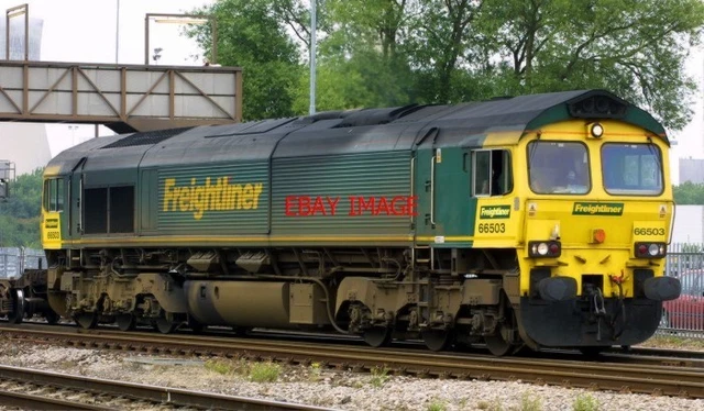 PHOTO CLASS 66 Diesel 66503 At Didcot On 25/07/02 £2.00 - PicClick UK