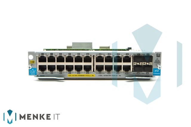 MÓDULO HPE 20P 100/1000BASE-T PoE+/4p 1G/10GbE SFP+ MACsec v3 zl2 J9990A EUR 374,85 - PicClick ES