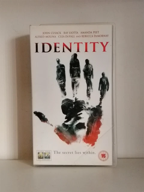 IDENTITY - VHS Video - Horror Movie £18.17 - PicClick UK
