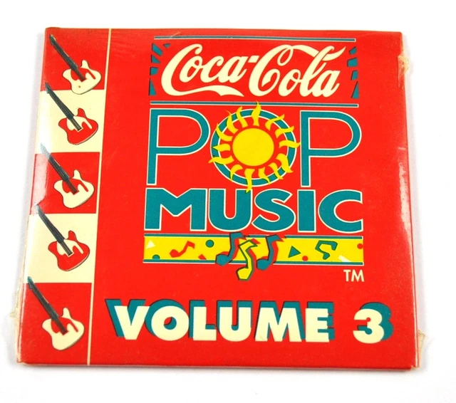 COCA-COLA COKE USA 1991 Pop Music Mini CD Volume 3 EUR 11,33 - PicClick FR
