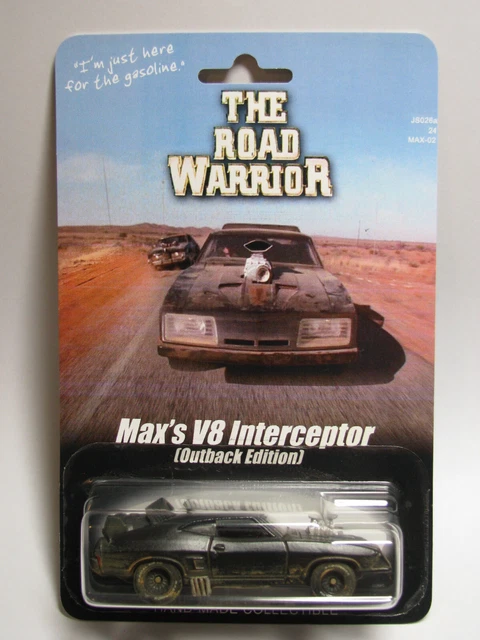 MAD MAX ROAD Warrior V8 Interceptor Ford Falcon XB Custom Hot Wheels ...