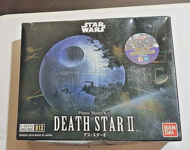 BANDAI STAR WARS Death Star II Vehicle Model Kit 013 made in Japan 2018 ...