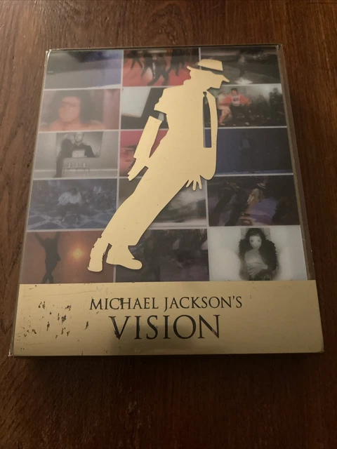 MICHAEL JACKSON'S VISION DVD 3-Disc & Book Set - 3D Cover Images $15.00 ...
