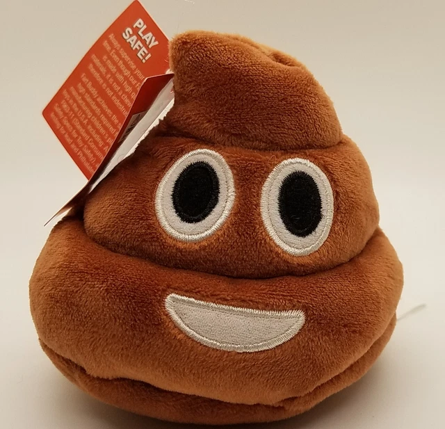 OUR FRIENDLY FOREST Poop Emoji Farting Plush Toy - Makes 7 Funny Fart ...