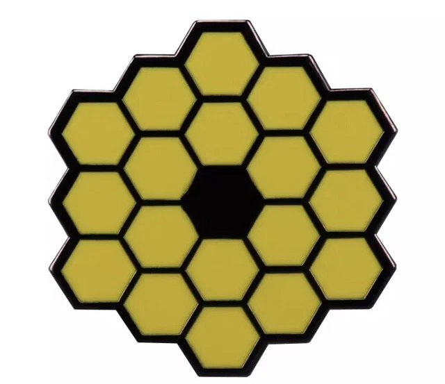 JAMES WEBB SPACE Telescope JWST NASA Metal Enamel Pin Badge Astronomy ...