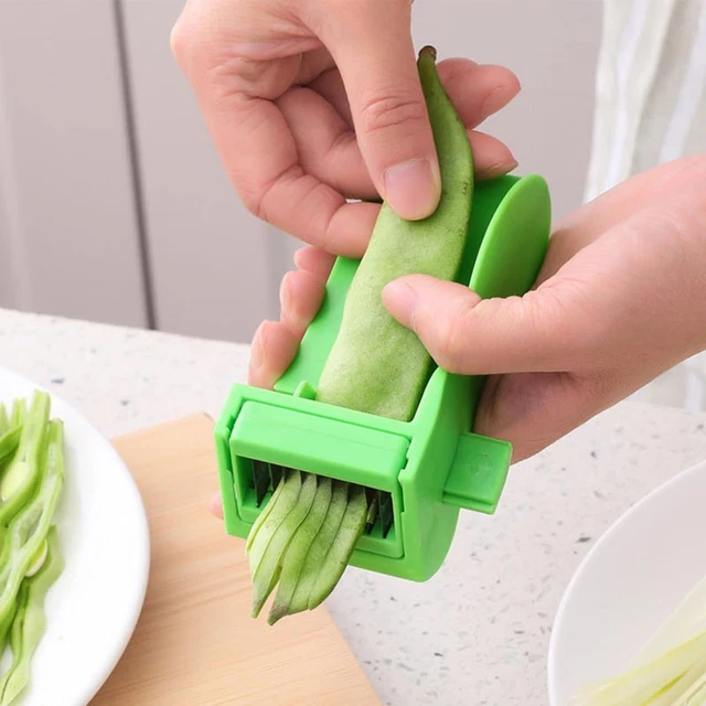 KITCHEN CRAFT TRADITIONAL Runner French Bean Slicer Gadget Convenient ...