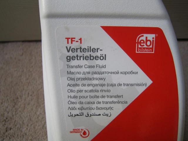 TRANSFER CASE OIL TF1 1Ltr Fits BMW Porsche OE 83220397244 Febi 170367 ...
