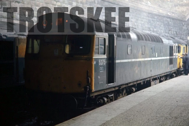 35MM SLIDE BR British Railways Diesel Loco Class 27 D5375 1974 Original ...