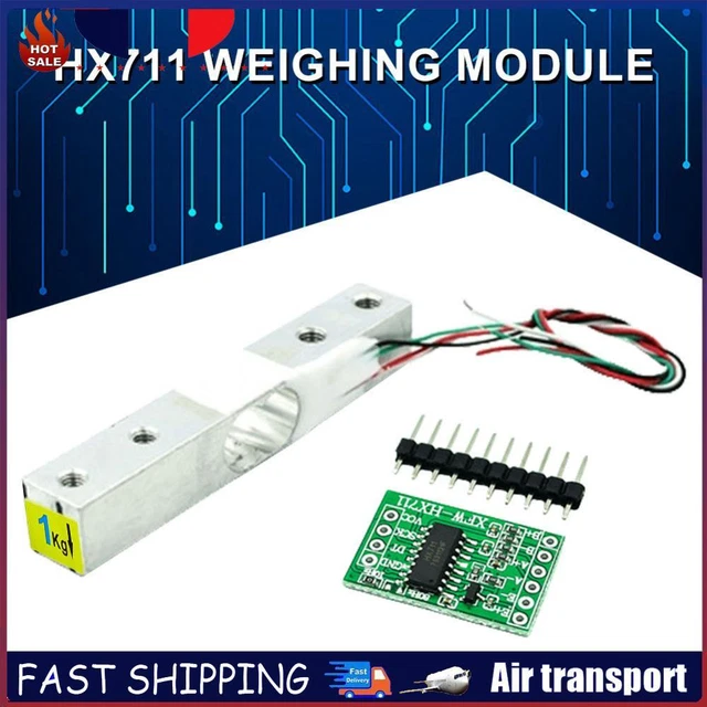 HOT HX711 WEIGHT Sensor Module 1KG Load Cell for Microcontroller (HX711 ...