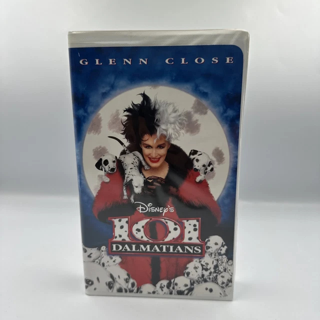 101 DALMATIANS (LIVE Action), Disney VHS 1996 Very Nice Condition ...