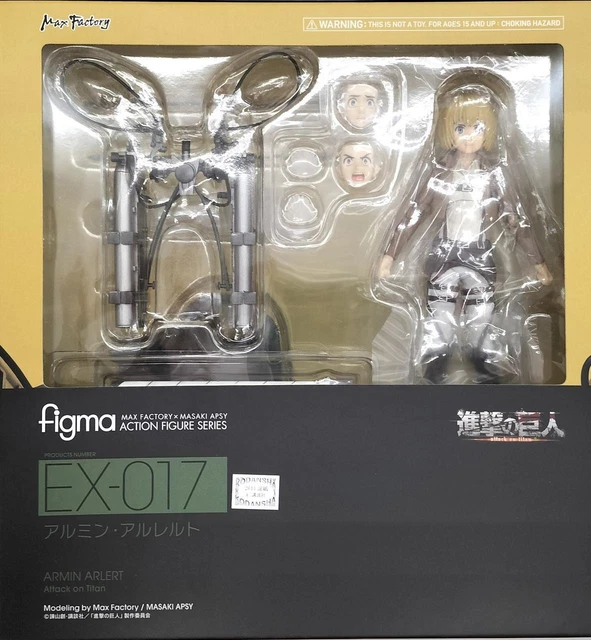 MAX FACTORY FIGMA Attack On Titan Armin Arlert Action Figure £201.35 ...