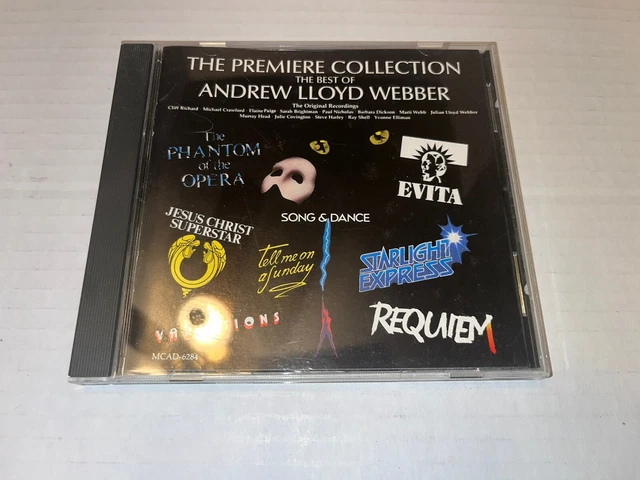 THE BEST OF Andrew Lloyd Webber - Premiere Collection (Audio CD 1990) £4.51 - PicClick UK